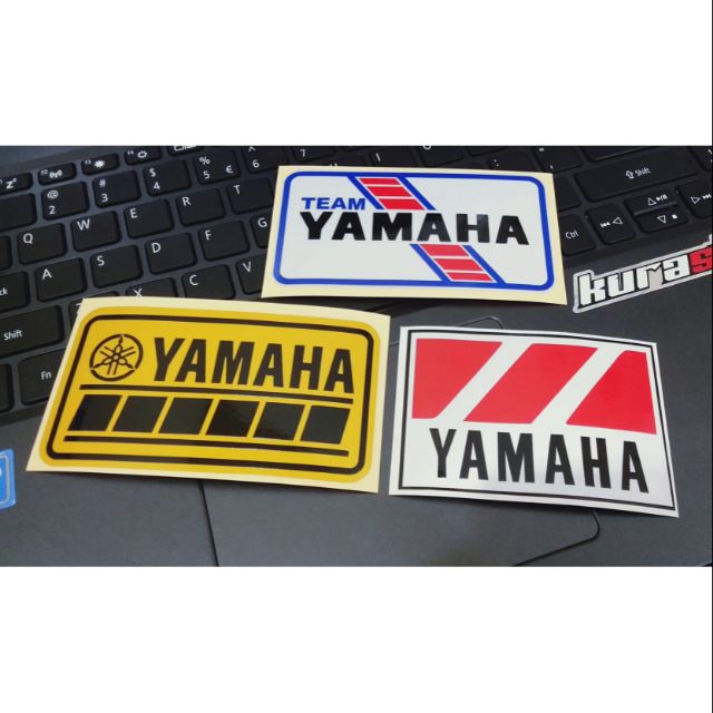 STIKER YAMAHA RETRO. DECAL STICKER YAMAHA | Shopee Malaysia