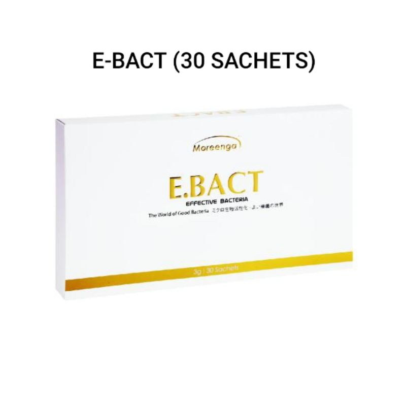 Maxpine Moringa E.BACT (Effective Bacteria) Ebact 30 Sachets | Shopee ...