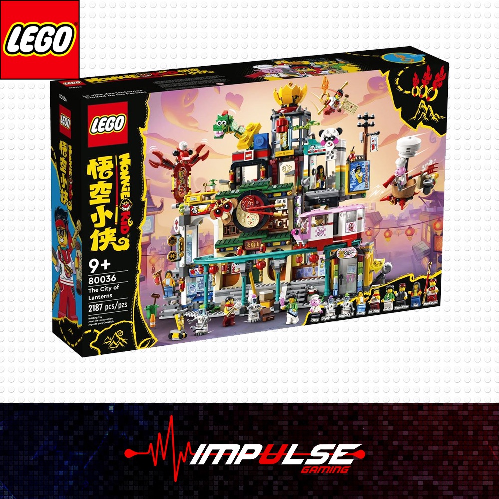 LEGO 80036 Monkie Kid - The City of Lanterns | Shopee Malaysia