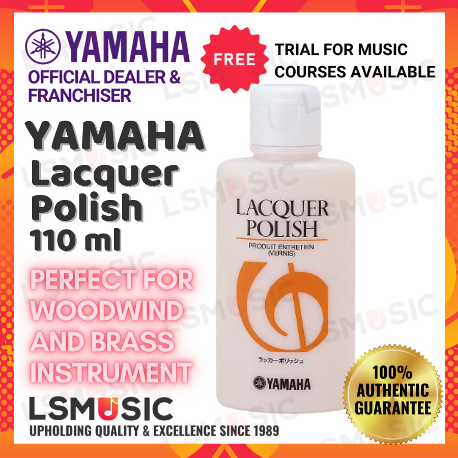Yamaha Lacquer Polish for Musical Instruments Gold Plated Instrument ...