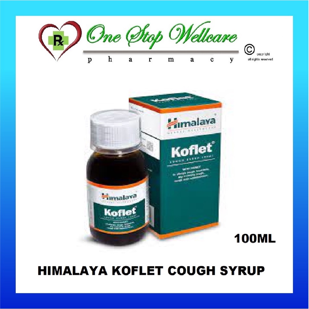 HIMALAYA KOFLET COUGH SYRUP 100ML (EXP:01/2026) | Shopee Malaysia