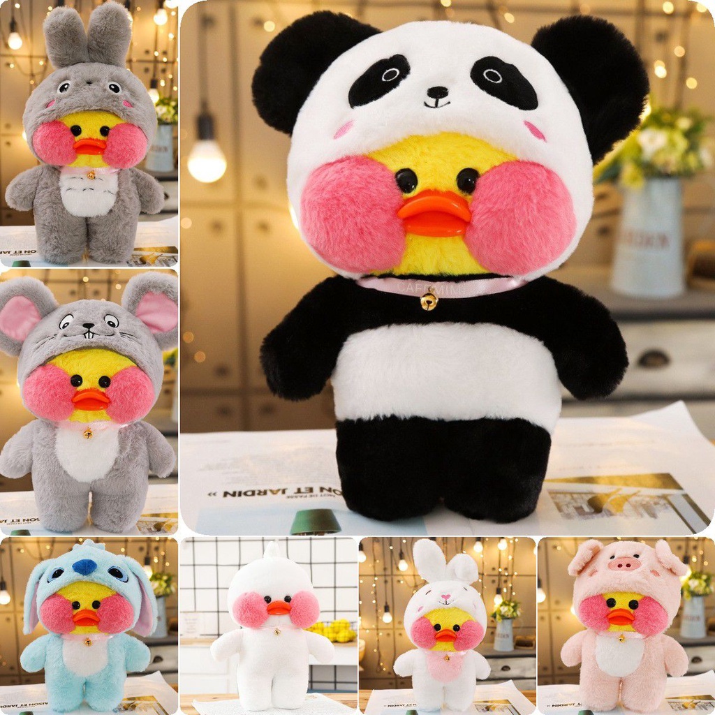 Cafe Adorable Lalafanfan Duck Unicorn Totoro Panda Soft Toy Kids ...