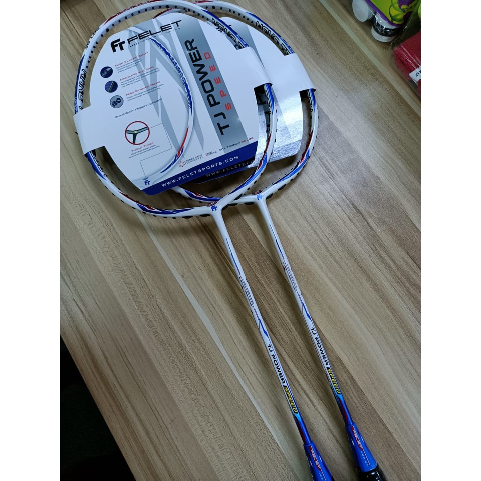 (ORIGINAL) FELET TJ POWER (SPEED) (FREE GRIP AND STRING) (MAX TENSION ...