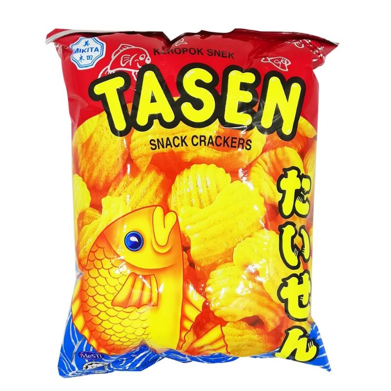 Keropok Borneo 💯 Tasen Snack Cracker ( 50g x 10 Pack ) | Shopee Malaysia