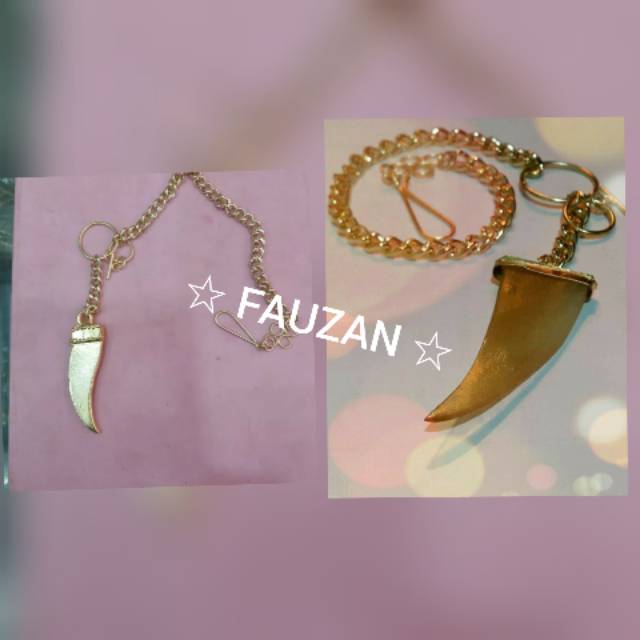 Tiger Nails // betawi Traditional Clothes Nail Chain // Brooch | Shopee ...