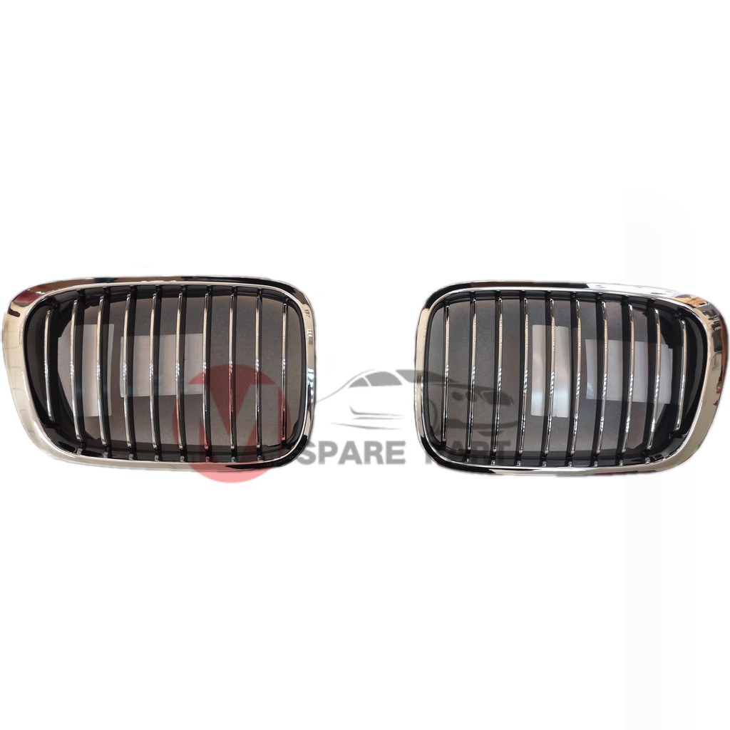 Bmw E46 (98') Front Grille Chrome Left/Right 51138208489 51138208490 ...