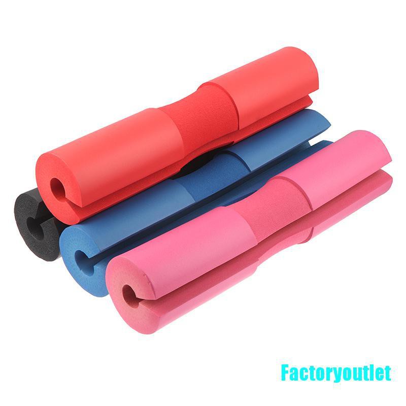 [Factoryoutlet] Foam Barbell Pad Cover Squat Pad For Gym Weight Lifting ...