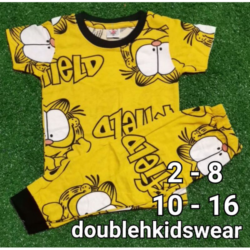 🔥CLEAR STOCK🔥PY64 - PYJAMAS COTTON SEDONDON (GARFIELD) | Shopee Malaysia