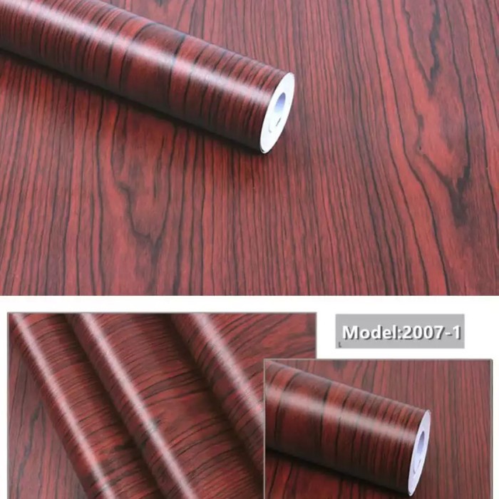 KAYU MERAH Character Sticker Wall Wallpaper Bedroom Wall Wallpaper ...