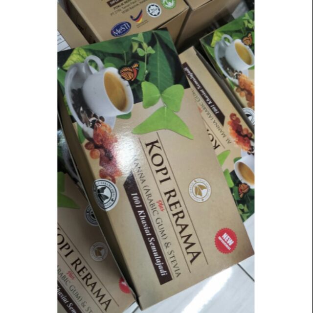 Kopi rerama stevia (kopi kesihatan) | Shopee Malaysia