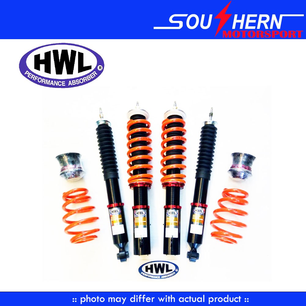 HWL ST-1 TOYOTA VIOS NCP42 NCP93 NCP150 ADJUSTABLE SUSPENSION COILOVER ...
