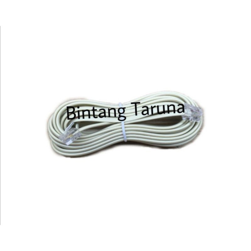 10 meter Telephone Rosette Cable Rj11 Telephone Line Cable (10 meters ...