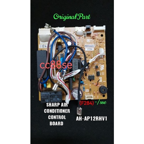 SHARP AIR CONDITIONER CONTROL BOARD UNIT MAIN BOARD AH-AP12RHV1 ...