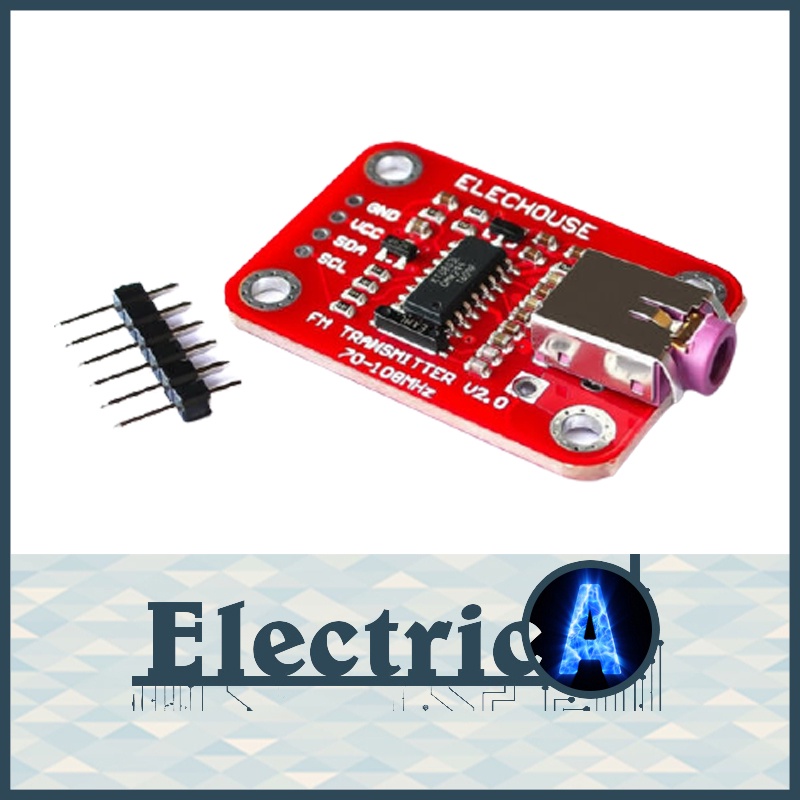 FM Transmitter Module V2.0 Digital FM Radio Module For Arduino ...