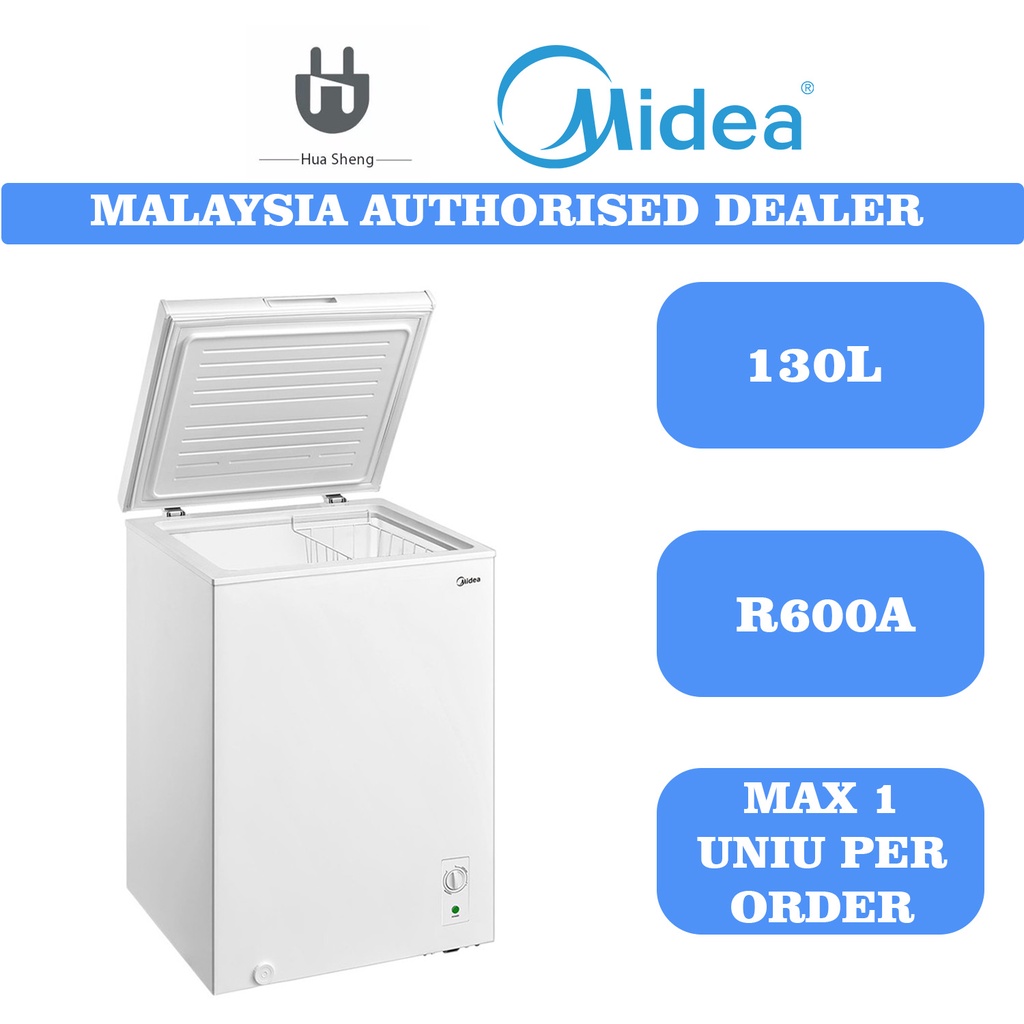 Midea Chest Freezer Refrigerator (130L) MD-RC151FZB01 | Shopee Malaysia