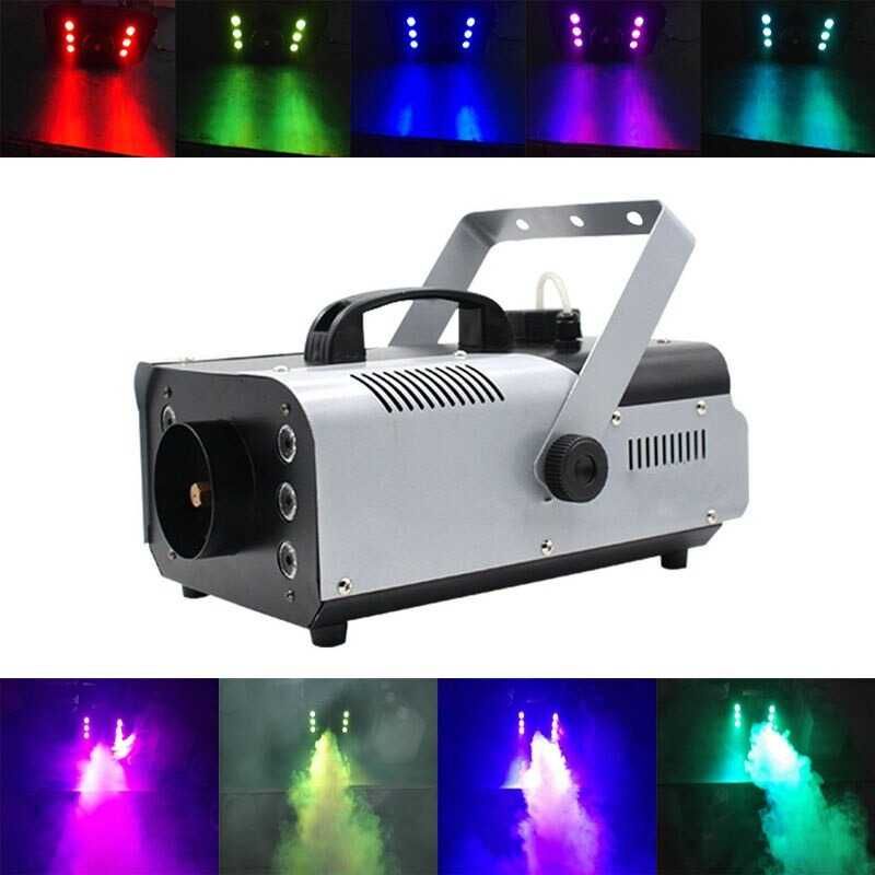MESIN Complete Set of Stage Fogger System Stage Machine Ejector RGB LED ...