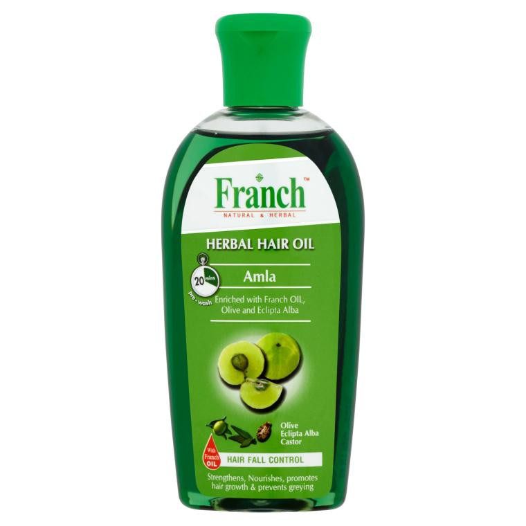 Franch Amla Herbal Hair Oil 200ml (Minyak Rambut Amla) | Shopee Malaysia