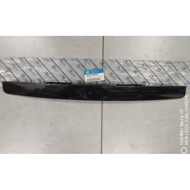 HYUNDAI ELANTRA 2005 REAR LICENSE PLATE/ NUMBER PLATE GARNISH 87361 ...