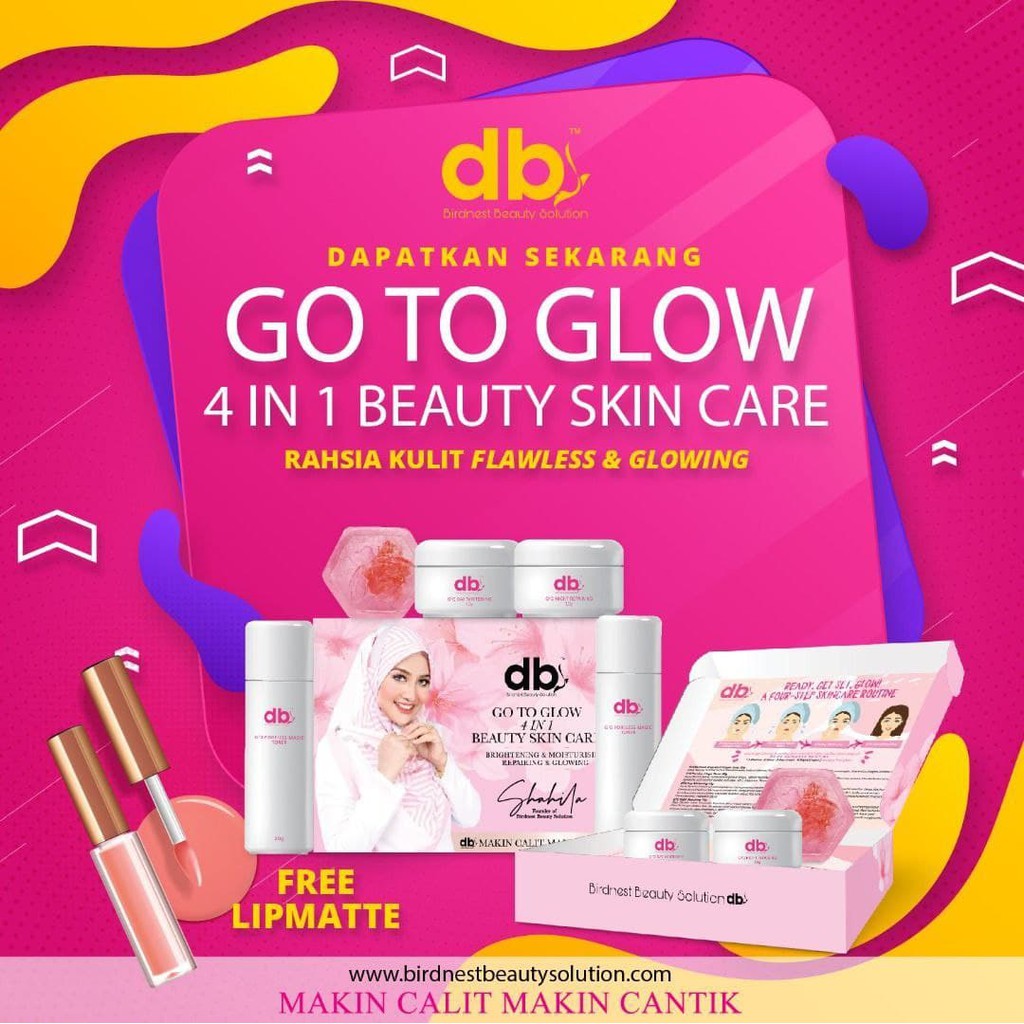 GLOW TO GLOW BEAUTY SKINCARE 4IN1 ORIGINAL BY BBS | Shopee Malaysia