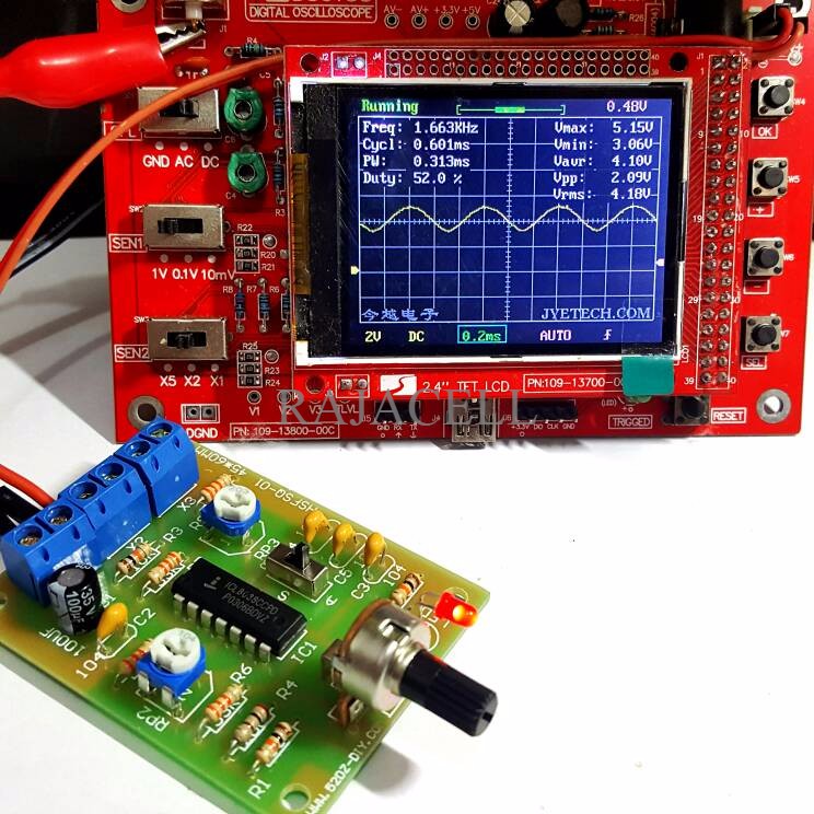 DIY ICL8038 Monolithic Function Signal Generator Sine Square Triangle | Shopee Malaysia