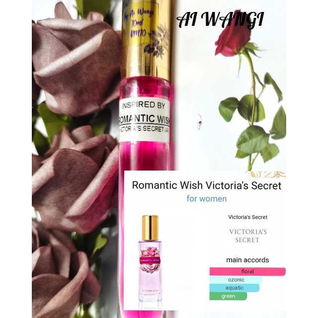 PERFUME EDP ROMANTIC WISH INSPIRED BY VICTORIA SECRET 10ML (HIGH GRED ...
