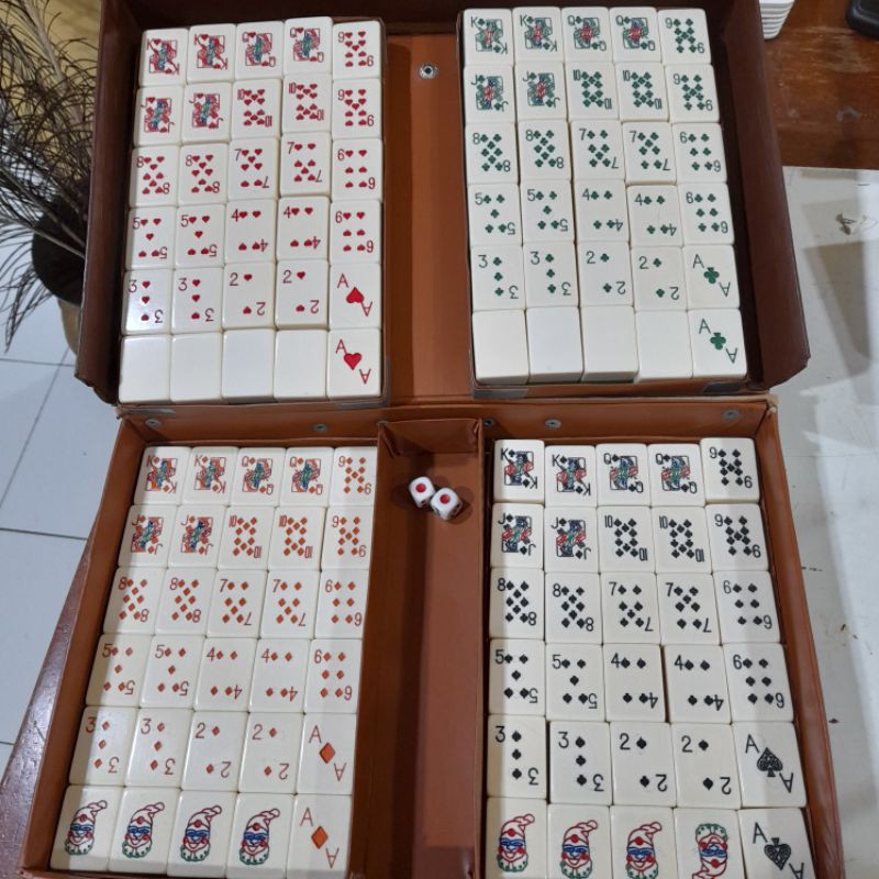 Rummy/ Lami Cinami (拉米 拉美 )Mahjong Set(麻将) | Shopee Malaysia