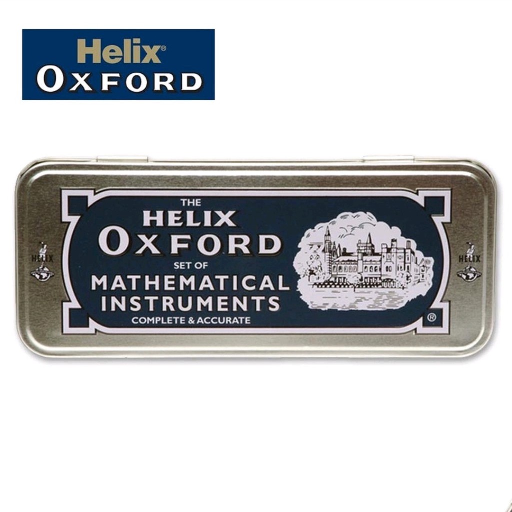 Helix Oxford Mathematical Instruments Geometry Set Jangka Lukis Compass ...