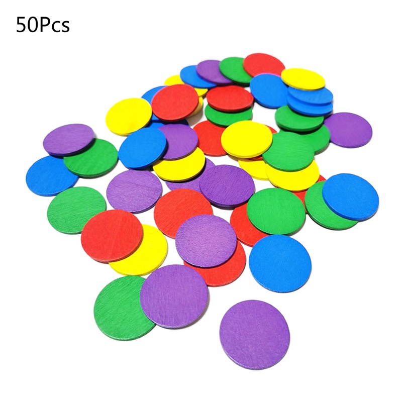 Stat 50 kit Math Counters for Kids Colored Montessori Educational Toy ...
