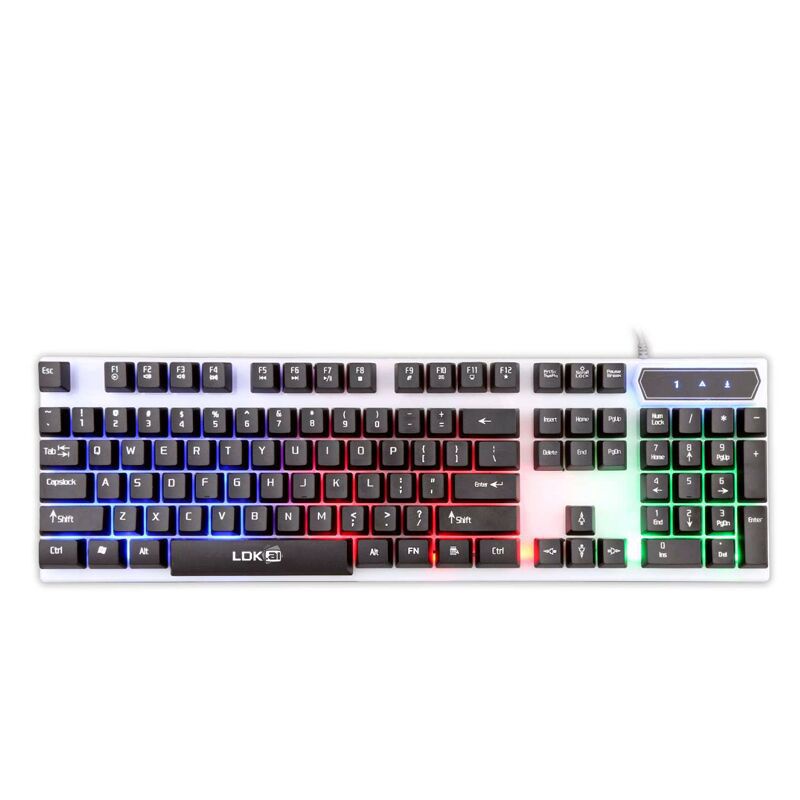 Ldkai Gaming Keyboard RGB R260 Gaming Keyboard USB Wired Computer ...