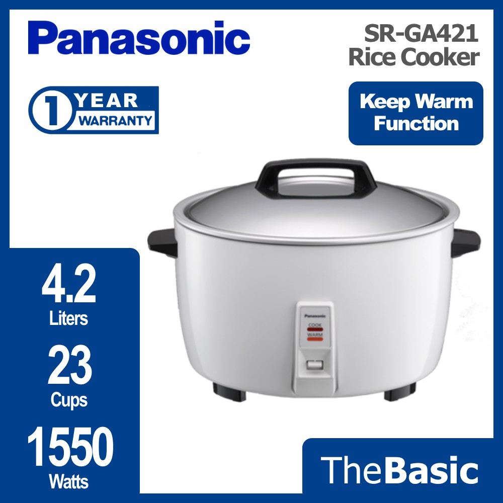 PANASONIC 4.2L Conventional Commercial Rice Cooker Periuk Nasi ( SR ...