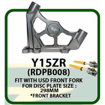 RAPIDO FRONT BRACKET 108MM MODIFIED CALIPER BRACKET V5 Y15 Y15ZR MODI BREKET DEPAN BRAKET FIT ...
