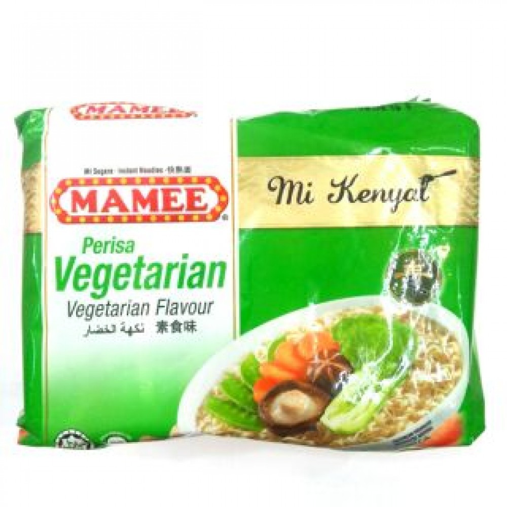 Mamee Vegetarian Flavour Instant Noodle 85g x 5 | Shopee Malaysia