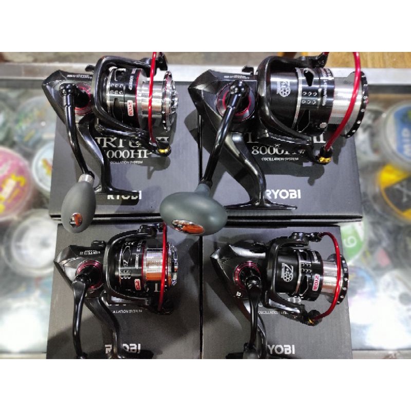 Ryobi Virtus II Fishing Reel 1000 2000, sw 6000 and 8000 | Shopee Malaysia