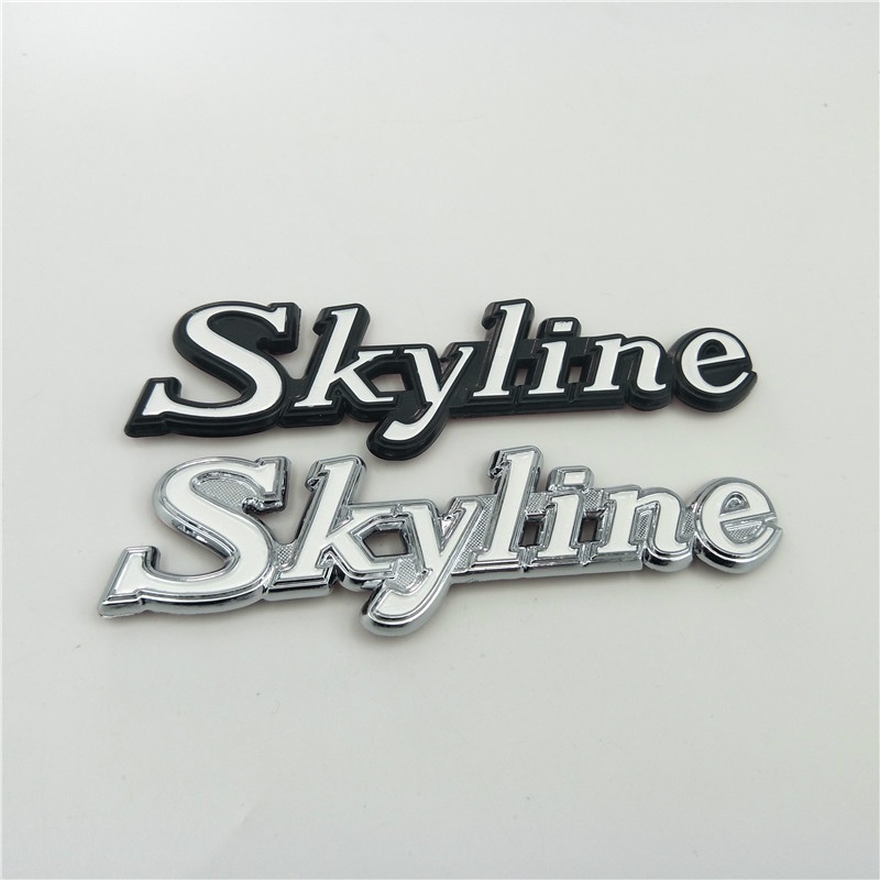For Nissan GTR Skyline Emblem Badge Logo Rear Trunk Side Fender ...