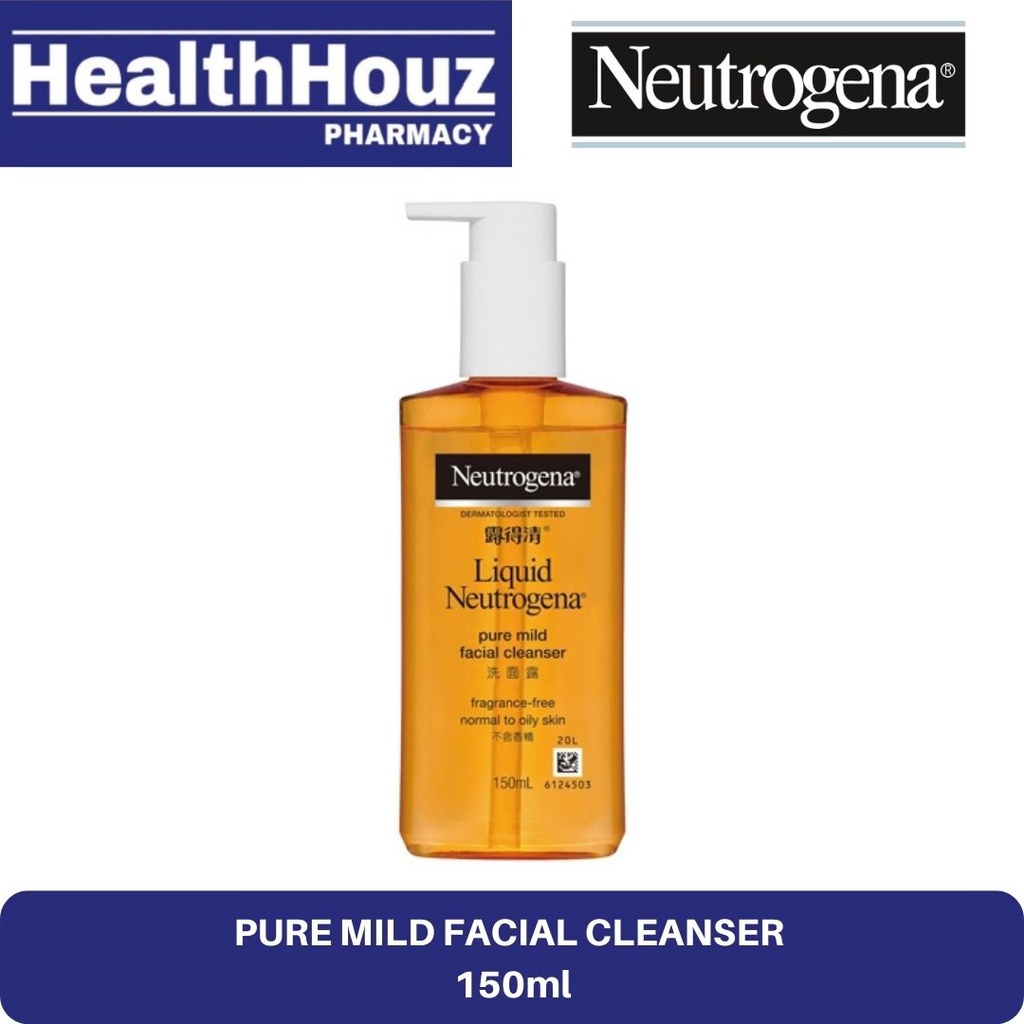 NEUTROGENA Pure Mild Facial Cleanser 150ml | Shopee Malaysia