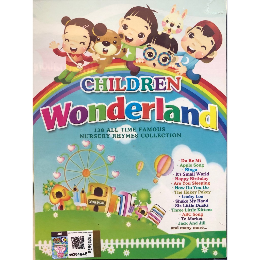 NEW CD Children Wonderland 138 All Time Famous Nursery Rhymes ...