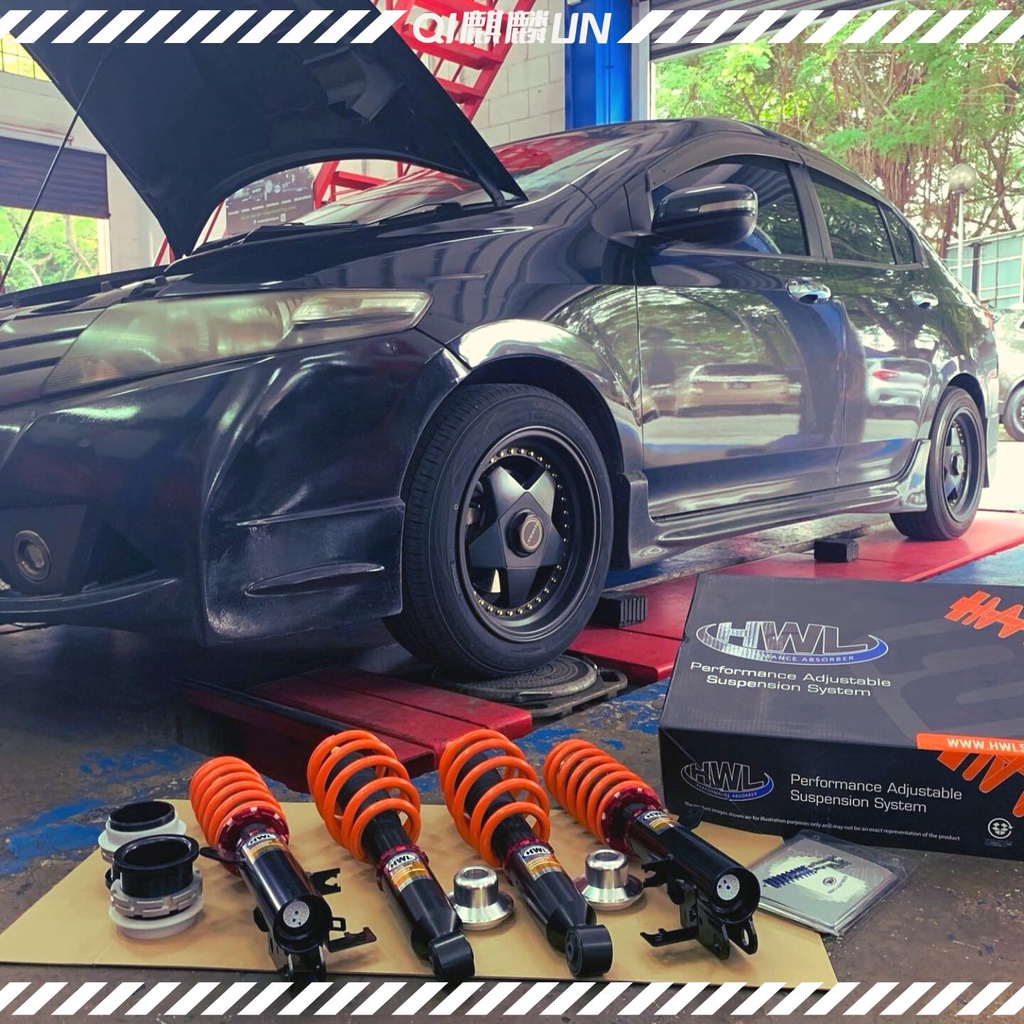 Honda Jazz GE / City GM2 / CR-Z CRZ - HWL ST-1 ST1 Fully Adjustable ...