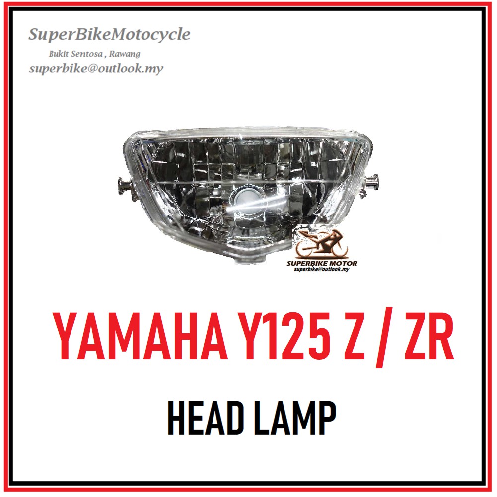 YAMAHA Y125 Z/ZR - Head Lamp | Shopee Malaysia