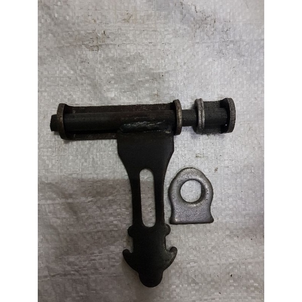 wrought iron 5-1/2" latch / gate / house gate / pagar besi / grill lock ...