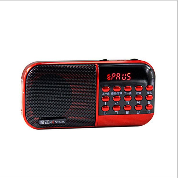 NINTAUS B859 RECHARGEABLE PORTABLE MUSIC PLAYER & FM RADIO | Shopee ...