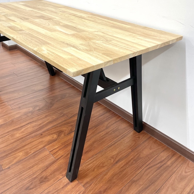 2x4ft Table Top Chipboard/Melamine/Rubberwood Wood Material papan table ...
