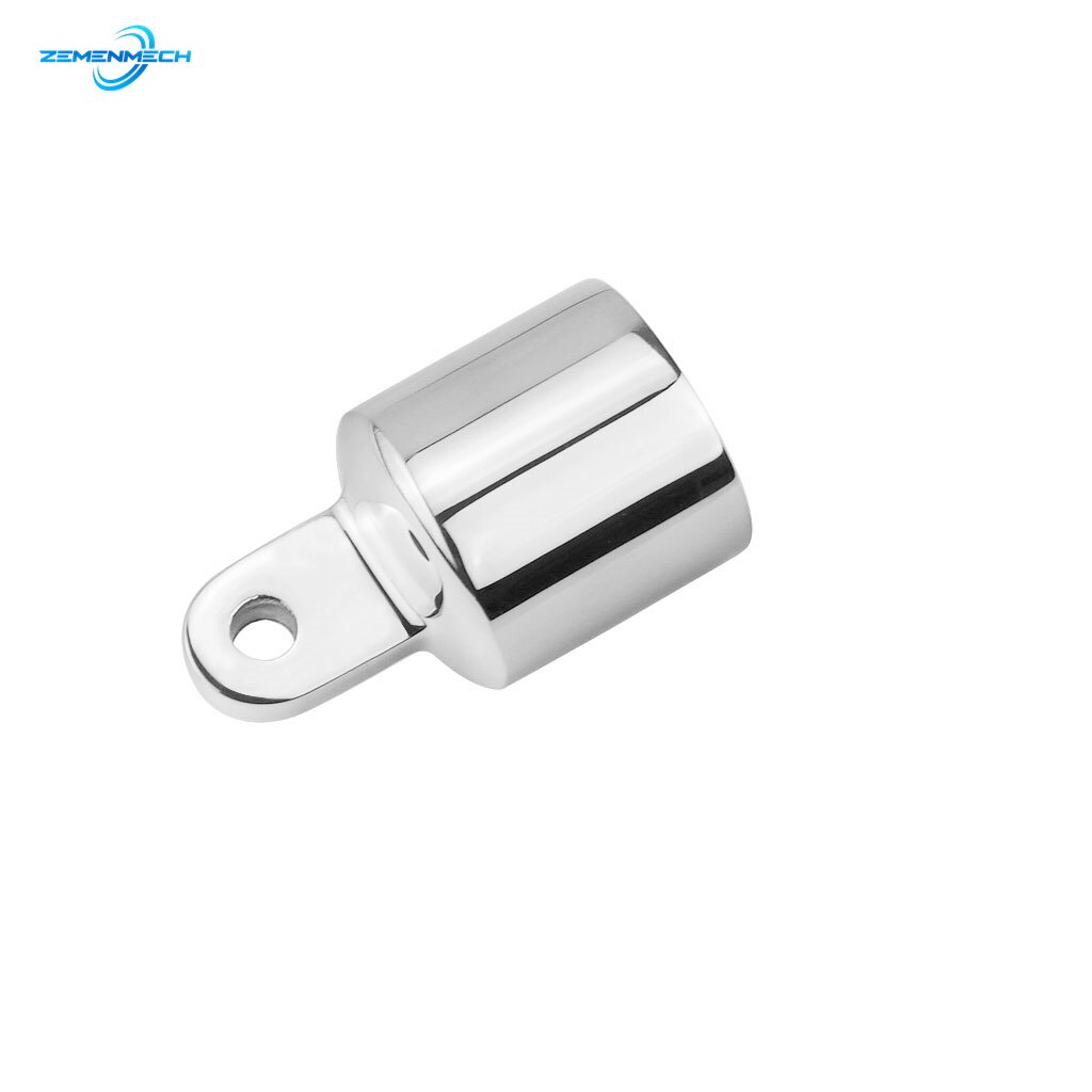 316 Stainless Steel External Pipe Eye End Cap Bimini Top Fitting Marine ...