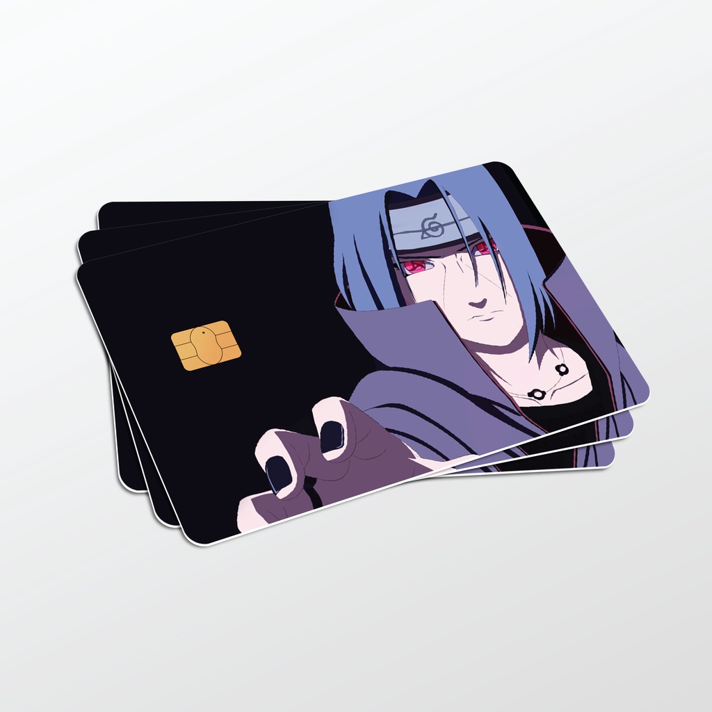 KapzLegacy Naruto Boruto Shippuden Anime ATM Bank Sticker Card Cover ...