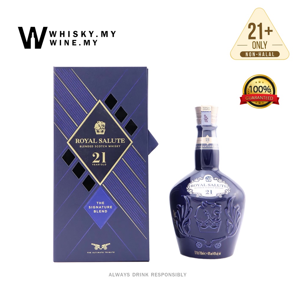 ROYAL SALUTE 21 Year Old Signature Blend (700ml) | Shopee Malaysia