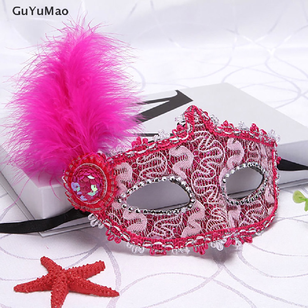 [cxGUYU] Luxury Venetian Masquerade Mask Women Eye Mask For Halloween ...