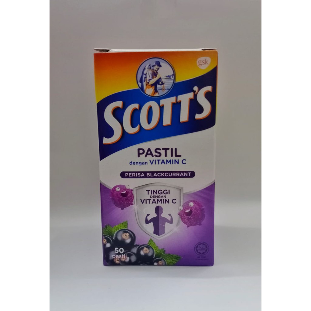 Scott's Pastilles with Vitamin C 50's (Various Flavours) | Shopee Malaysia