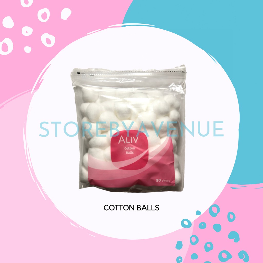 Cotton Balls Baby 80's (80 Balls) | Shopee Malaysia
