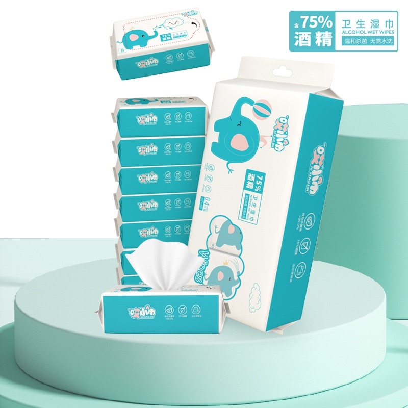 Ultra mini wet wipes /mini wet tissue/Baby wet tissue/Tisu basah bayi/湿 ...