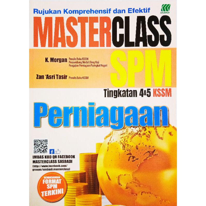 (BUKU RUJUKAN) MASTER CLASS SPM PERNIAGAAN TINGKATAN 4&5 KSSM EDISI ...