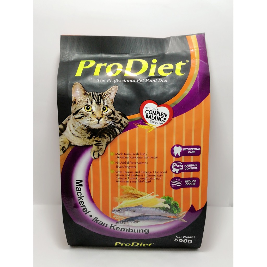 ProDiet Mackerel (500g) | Shopee Malaysia